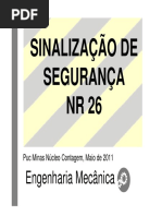 Apresentação NR 26 - Sinalização de Segurança | PDF | Vermelho | Cor