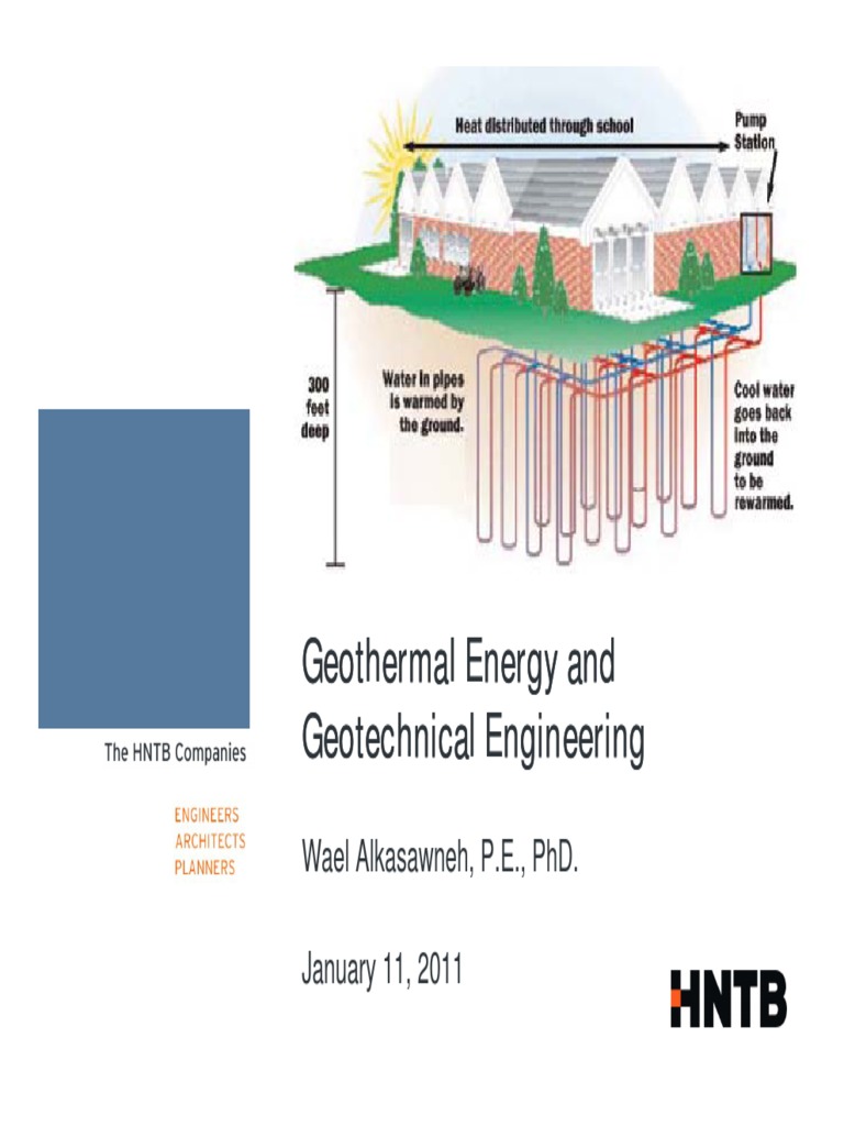 Piles - Geothermal Presentation PDF | Download Free PDF | Geothermal ...