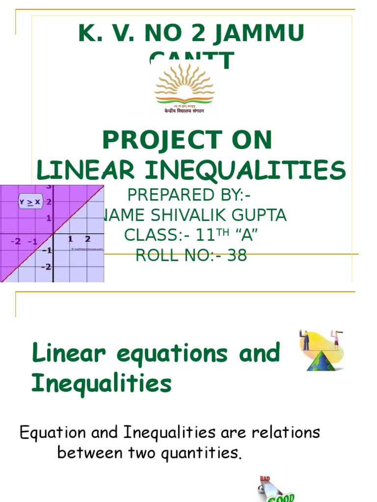 Linear Equation | PDF