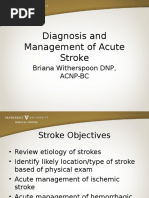 Understanding Stroke Symptoms and Types | PDF | Stroke | Ischemia