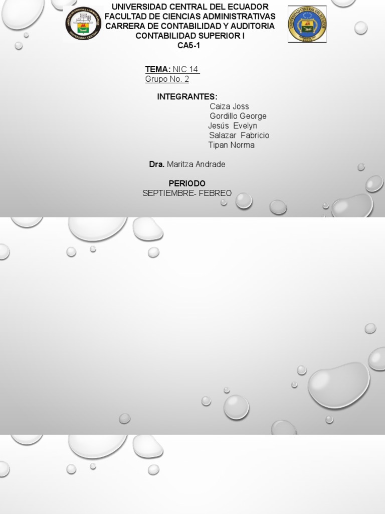 [TITULO]: Análisis de la Norma Internacional de Información Financiera ...