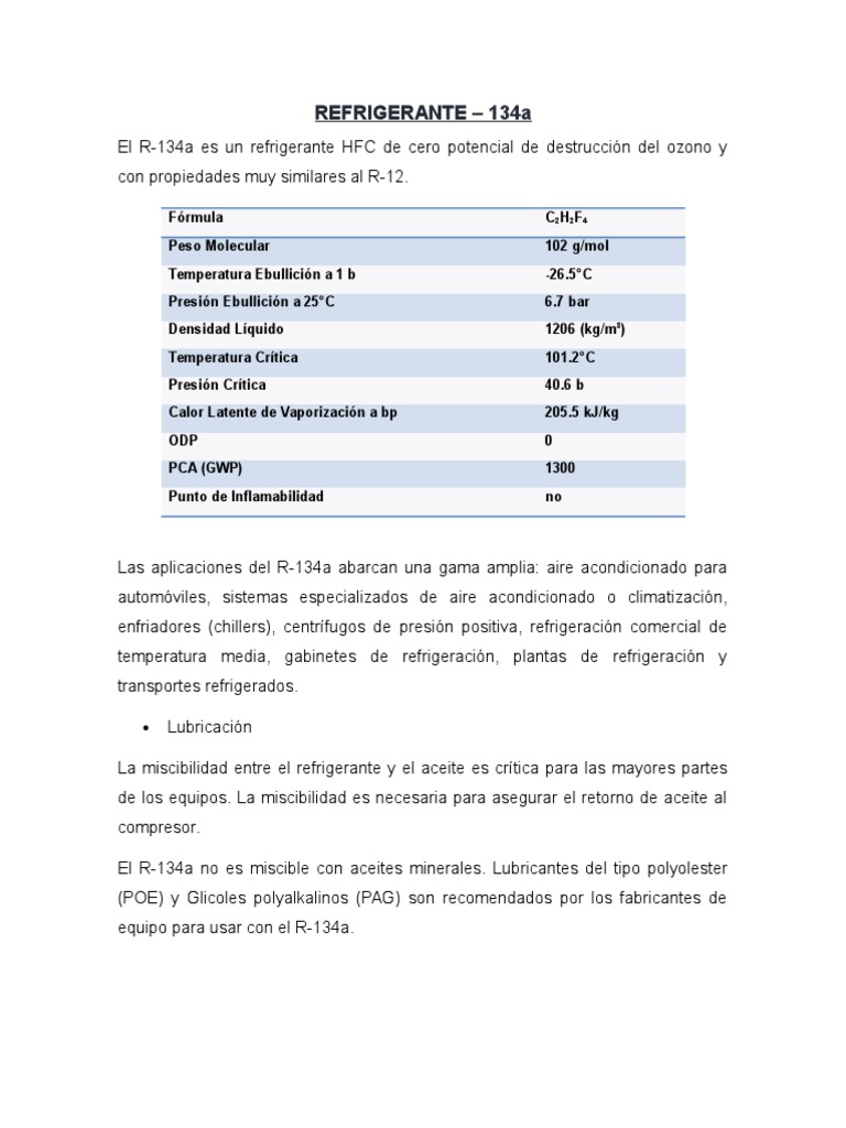 R 134 | PDF | Celsius | Física