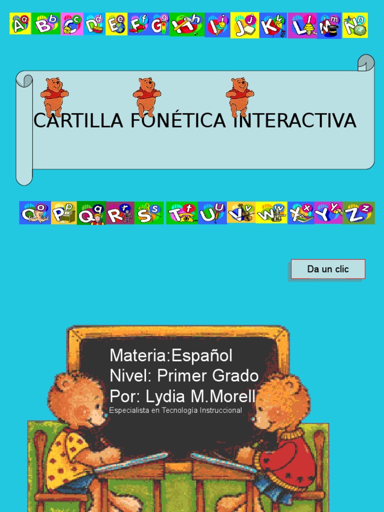 Cartilla Fonetica | PDF | Habla | Comunicación humana