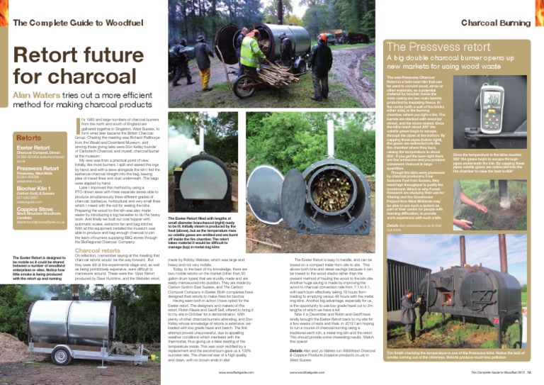 Complete Guide to More Efficient Charcoal Production Methods | PDF ...