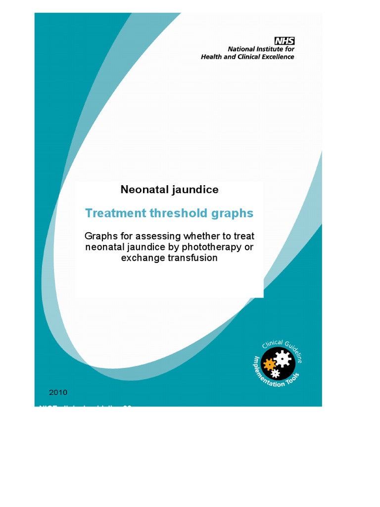 Neonatal Jaundice Treatment Guidelines | PDF | University College ...