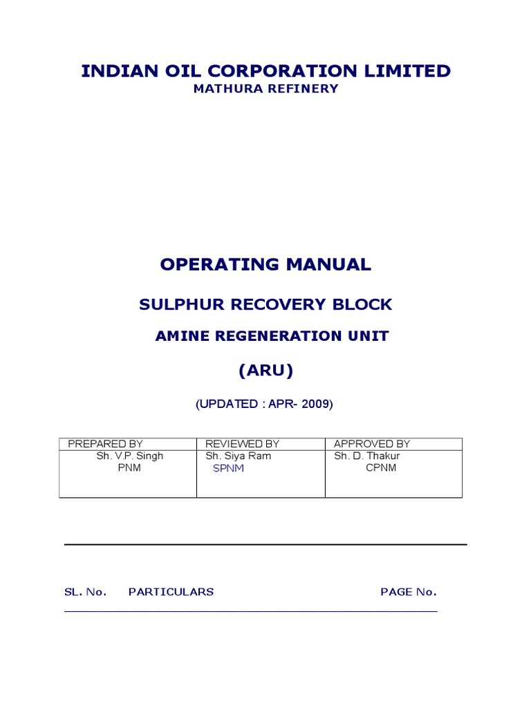 Amine Rgeneration Unit | PDF | Filtration | Physical Sciences