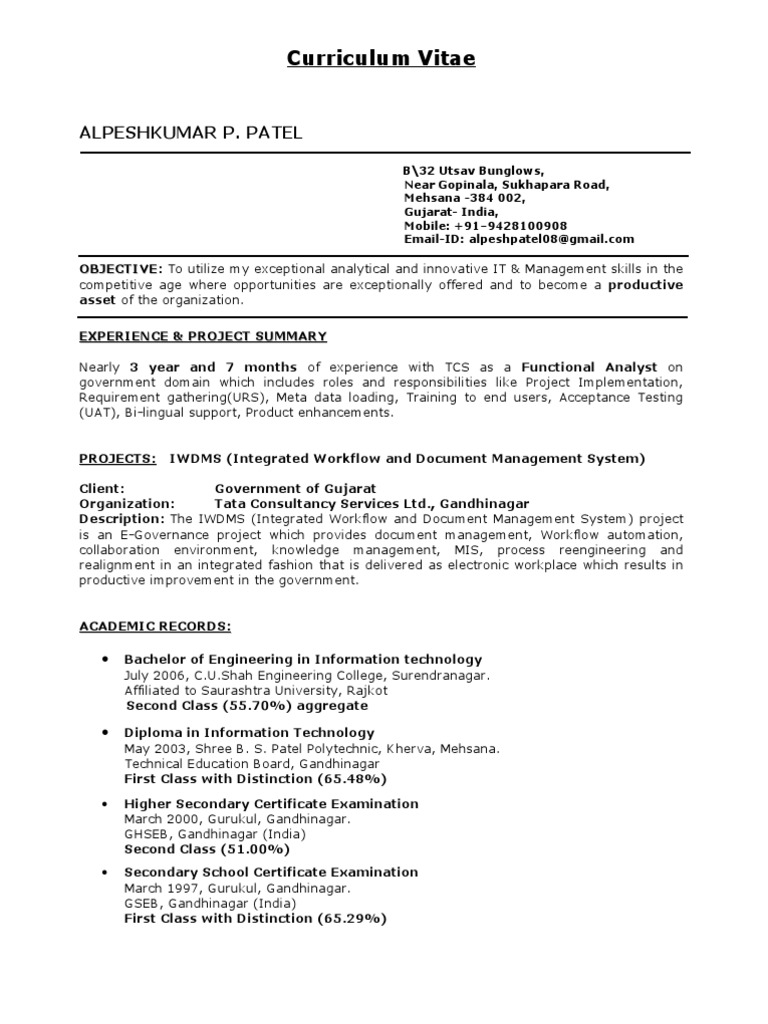 Alpesh Resume | PDF | Oracle Database | Computing