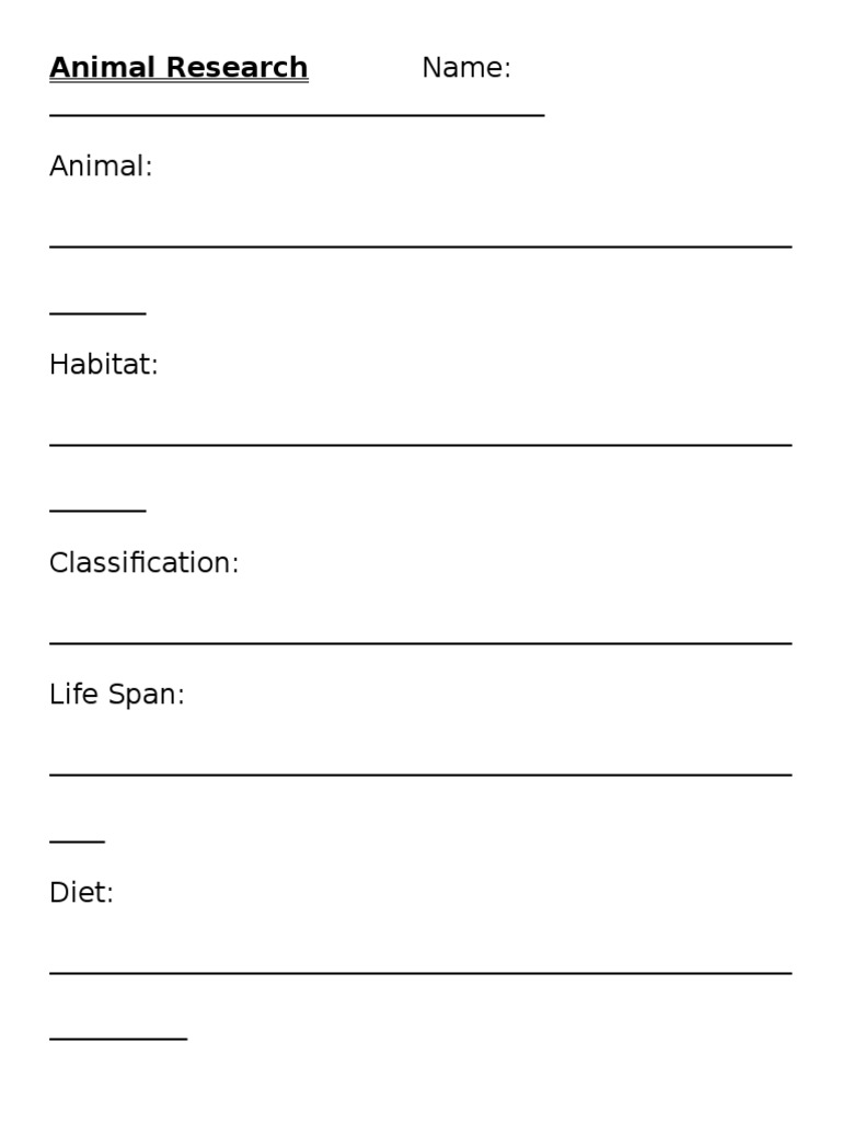 Animal Research | PDF