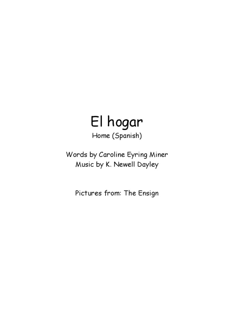 El hogar: amor y guía divina | PDF | Religión y espiritualidad | Poesía
