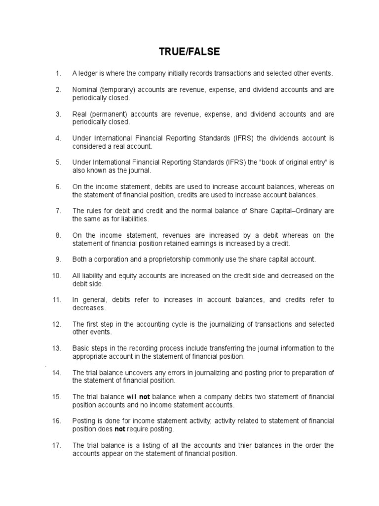 Accounting Review | PDF