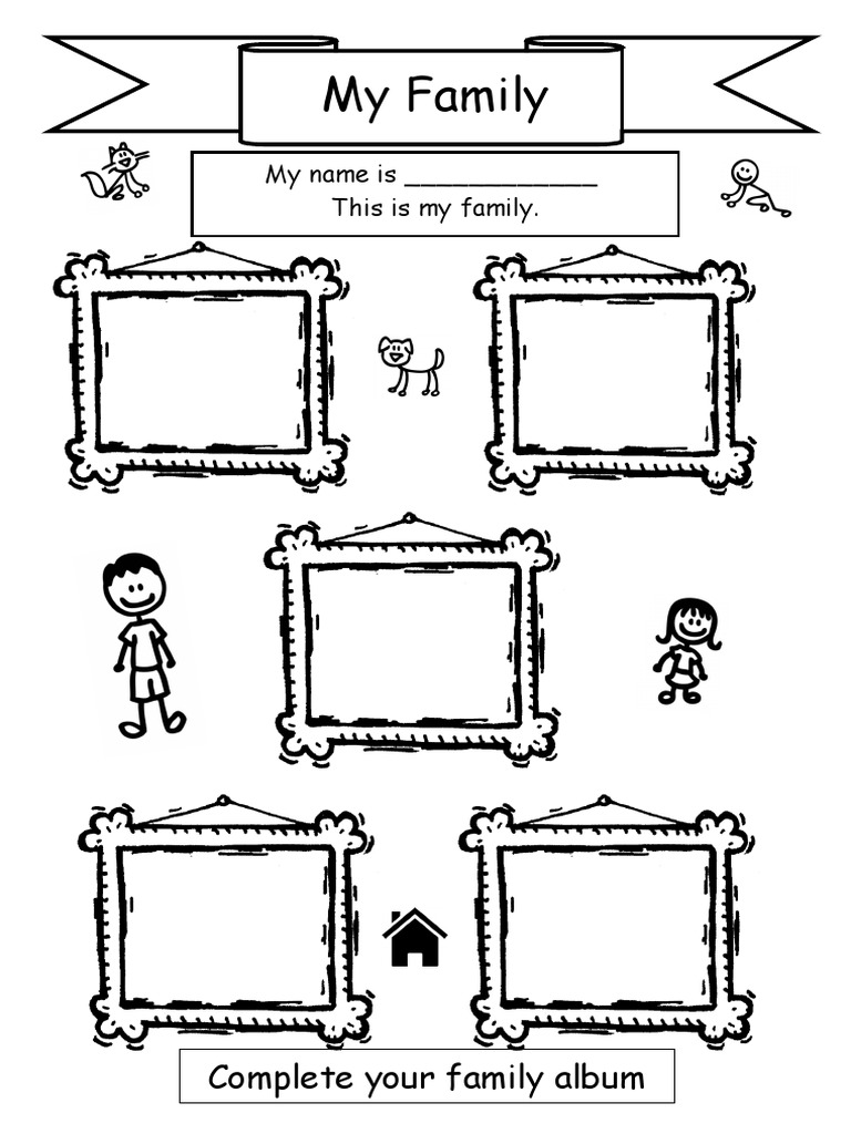 My Family: Complete Your Family Album | PDF