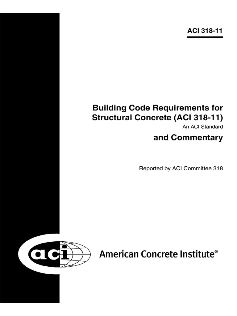 ACI 318-11 Building Code Requirements For Structural Concrete and ...