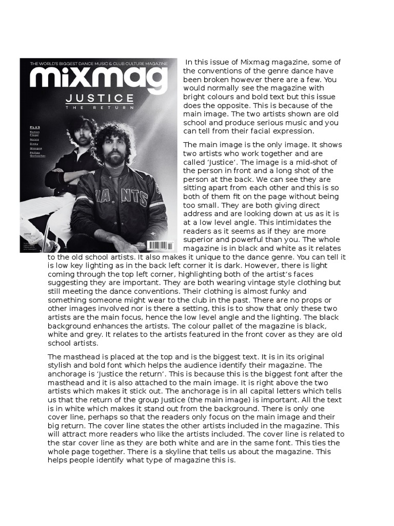 Mixmag Magazine.. | PDF | Leisure | Entertainment (General)