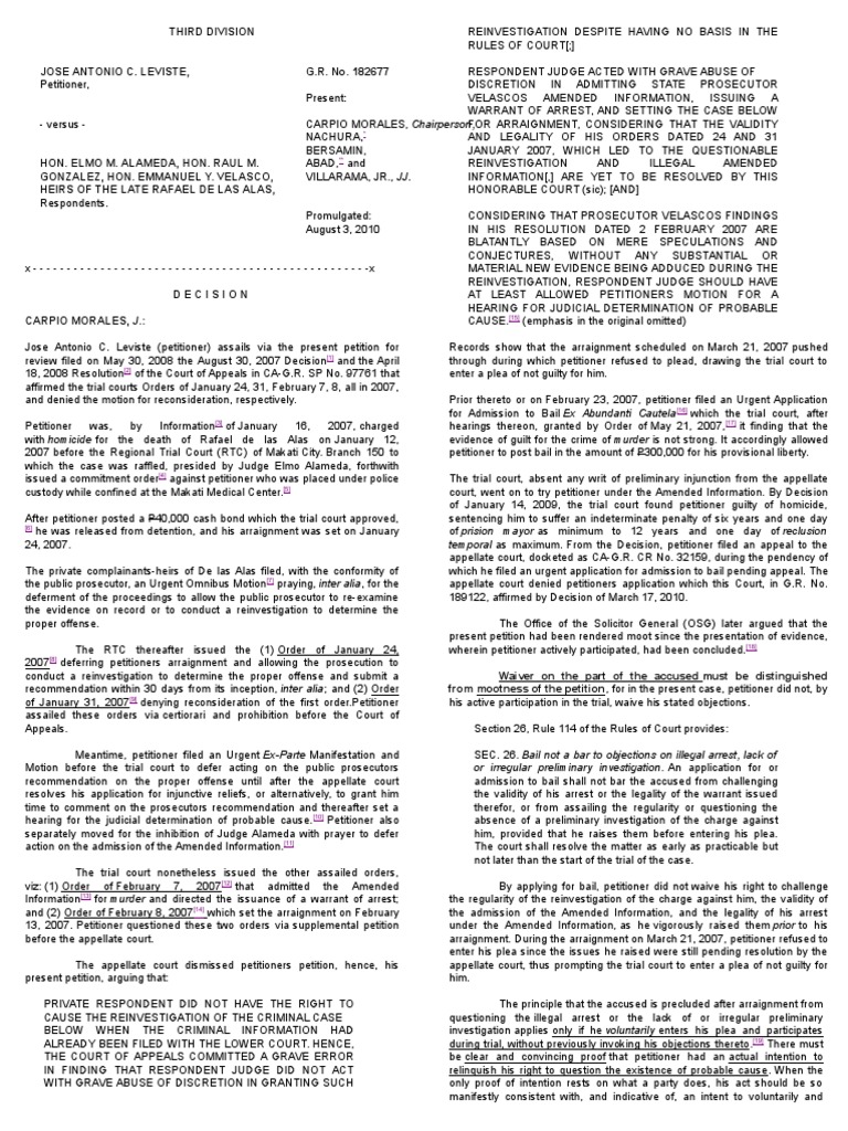 2 Kinds of Probable Cause | Prosecutor | Complaint