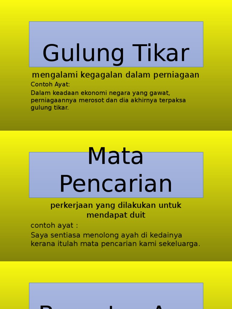 Gulung Tikar | PDF