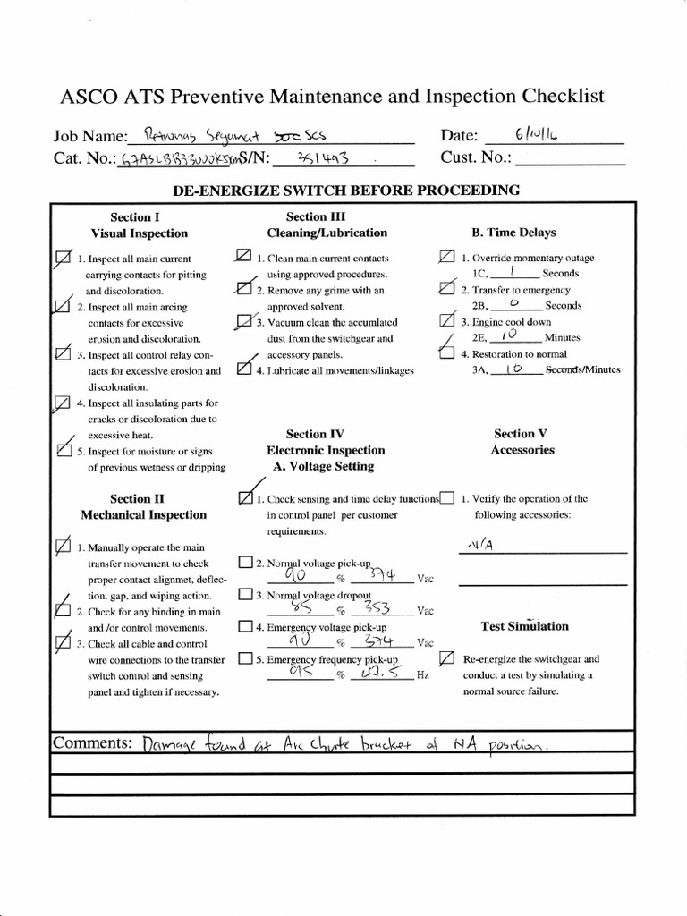 Contoh Laporan Servis | PDF
