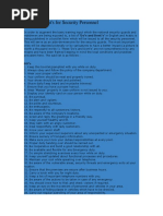 Night Check Security Report Format | PDF
