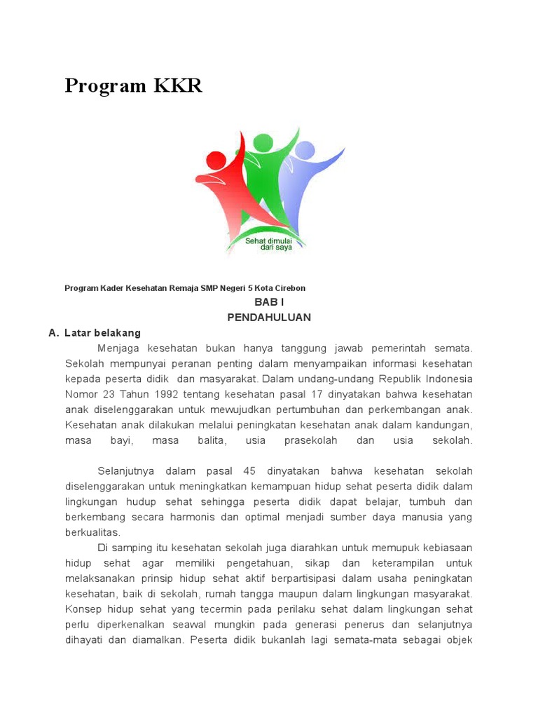 Program KKR | PDF