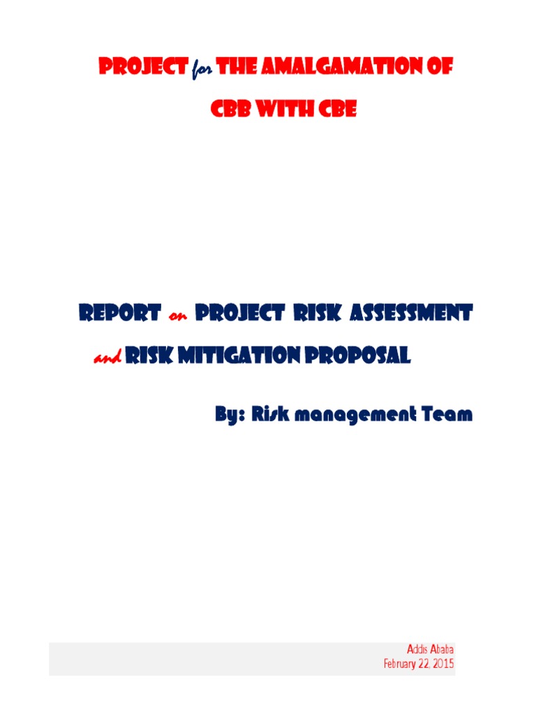 Project Risk Assessment and Risk Mitigation Proposal v.7.1 | PDF | Risk ...