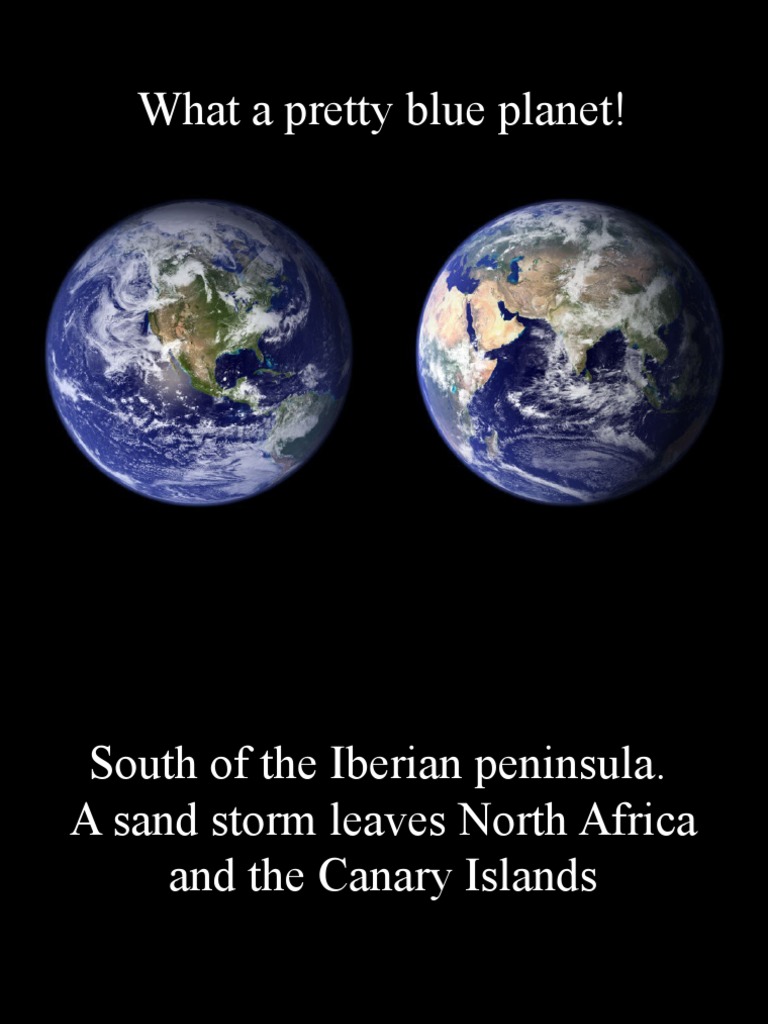 What A Pretty Blue Planet! | PDF