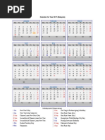 Myanmar Calendar 100years | PDF