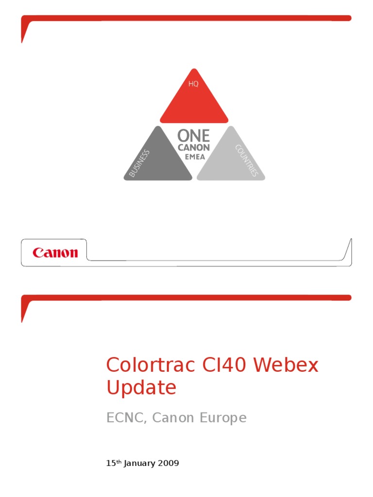 Colortrac CI40 Webex Update | PDF | Image Scanner | Microsoft Windows