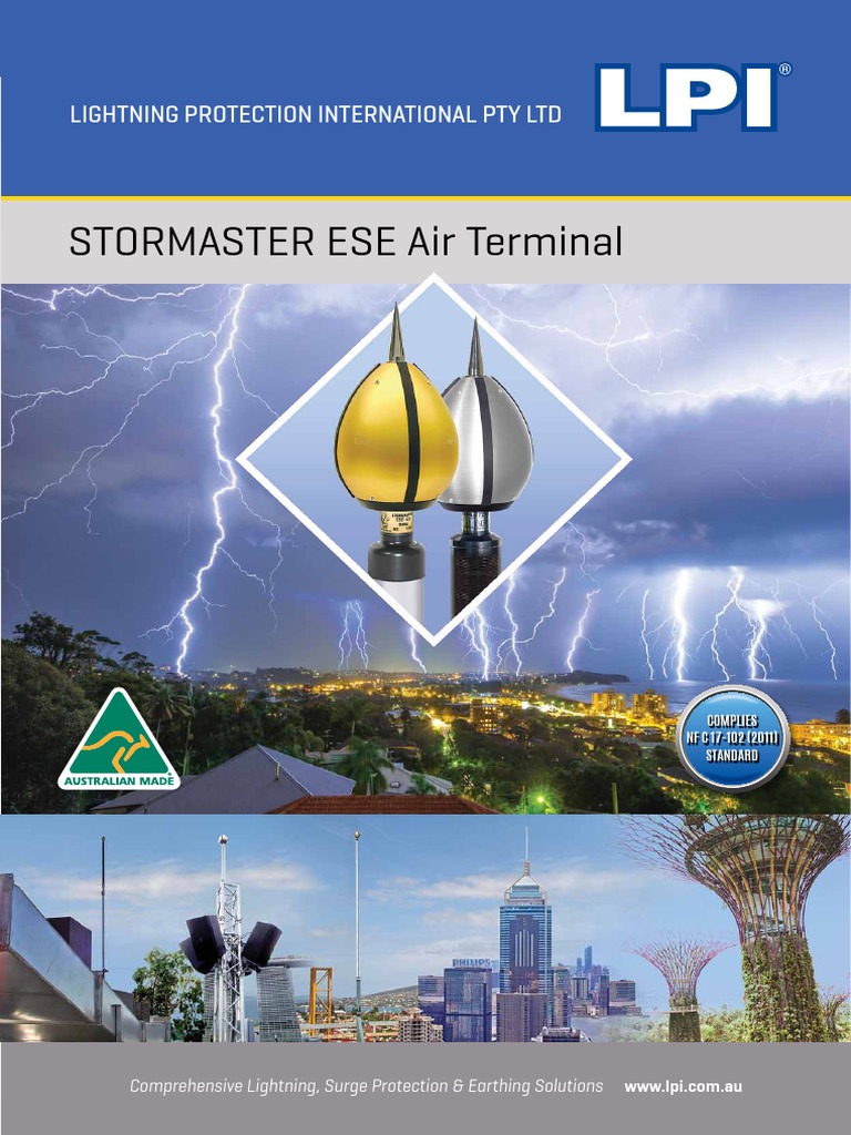 Brochure - Stormaster | PDF | Lightning | Manufactured Goods