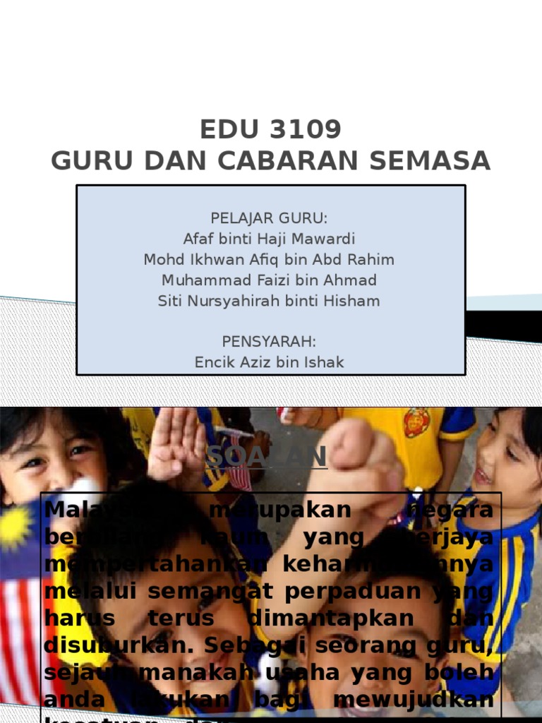 Cara Memupuk Mesra Budaya Dalam Kalangan Murid Yang | PDF