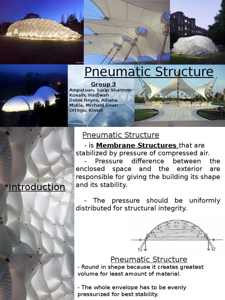 Pneumatic Structure | PDF | Building Engineering | Energy And Resource