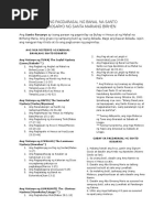 Panalangin NG Pagsisisi | PDF