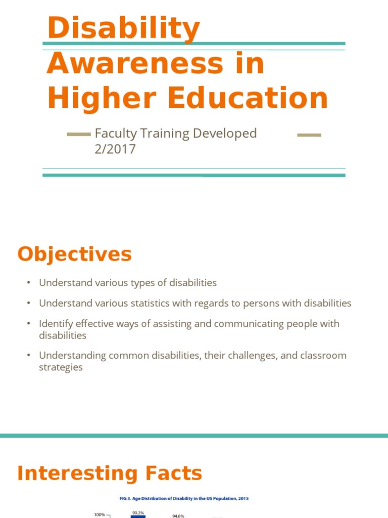 Disability Awareness | PDF | Career & Growth | Wellness