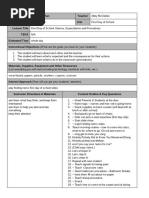 Orientation Lesson Plan | PDF | Educational Assessment | Lesson Plan
