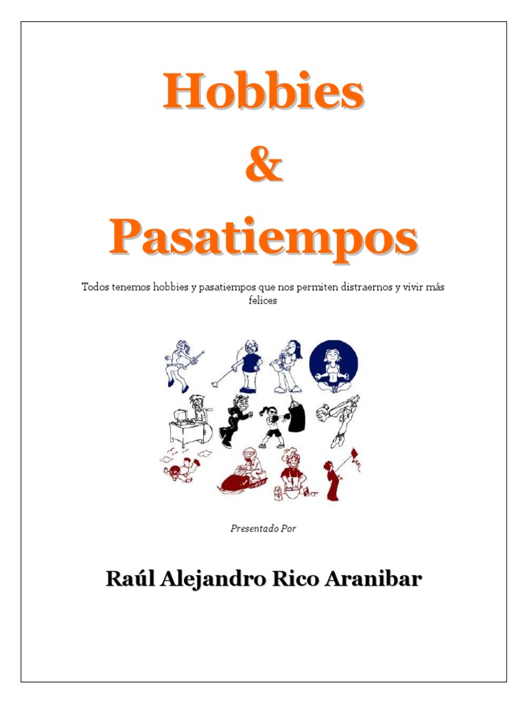 Hobbies Pasatiempos | PDF | Deportes | Aprendizaje