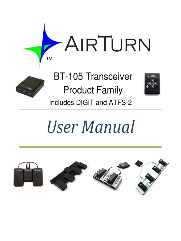 User Manual: BT-105 Transceiver Product Family | PDF