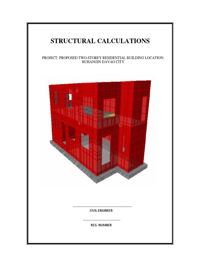CISA2016042 9calculation Set | PDF | Structural Load | Wound