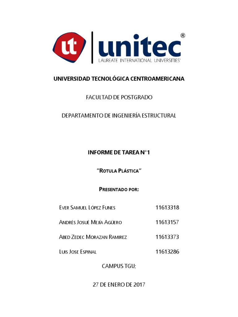 Rótula Plástica en Ingeniería Estructural | PDF | Plasticidad (Física ...