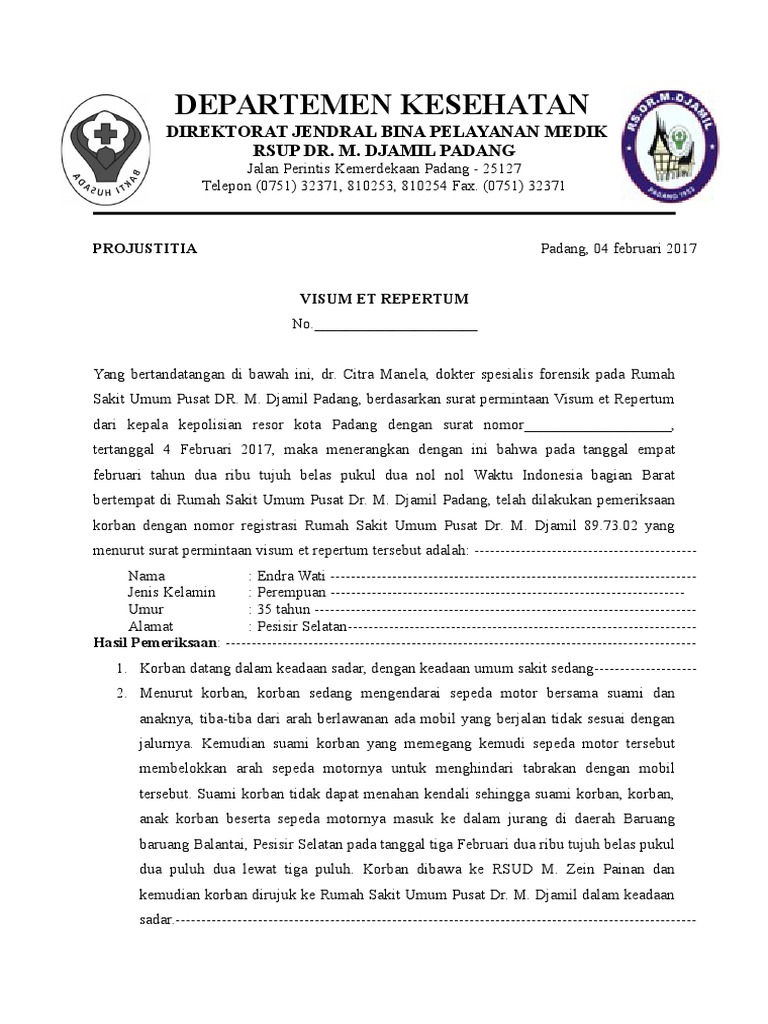 Contoh Ver Visum | PDF