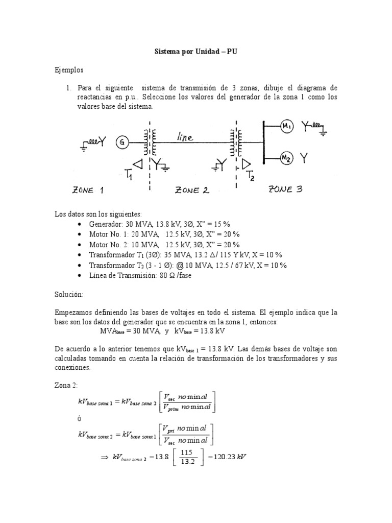 Ejemplos Sistema PU | PDF