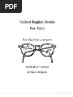 Ueb Braille Chart PDF | PDF