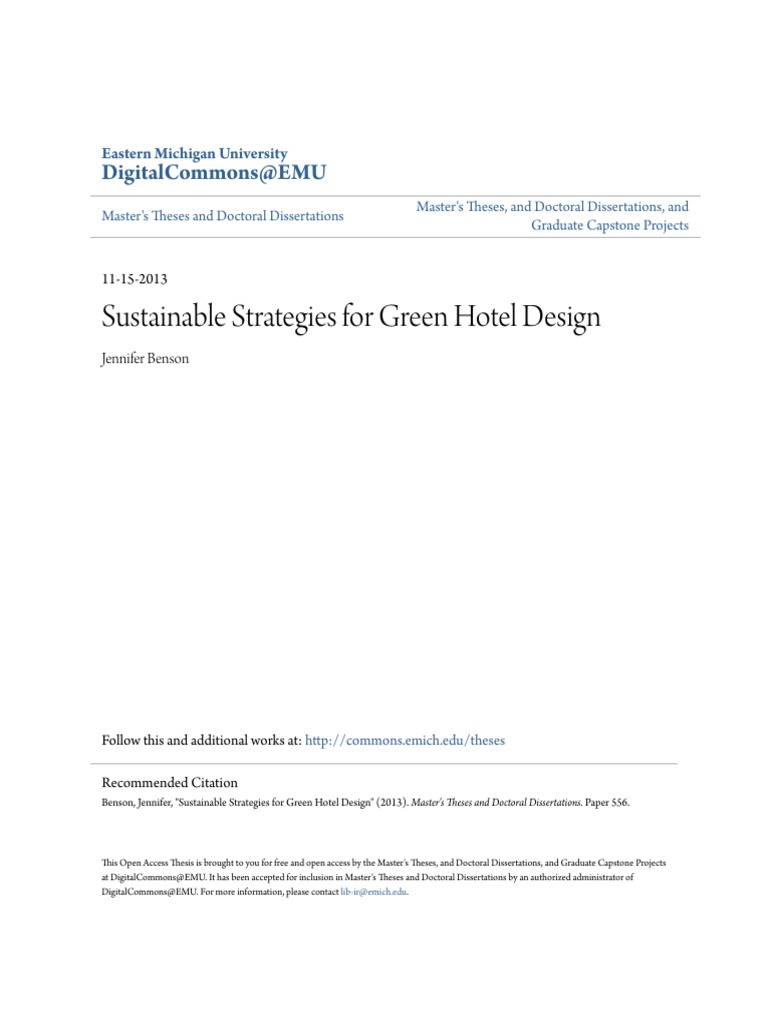 Sustainable Strategies for Green Hotel Design | Leadership In Energy ...