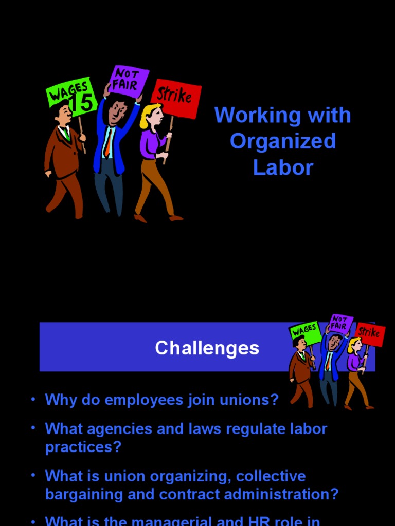 Working With Organized Labor | PDF | National Labor Relations Act ...