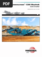 McCloskey J50 Technical Specification | PDF