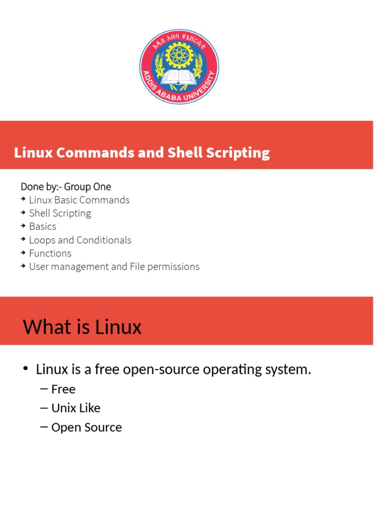 Basics On Linux An Commands and Shell Scriptig | PDF | Command Line Interface | Subroutine