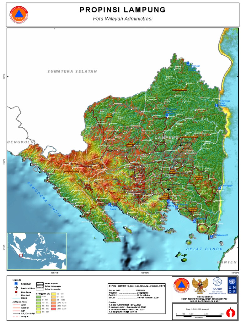 Peta Lampung PDF | PDF