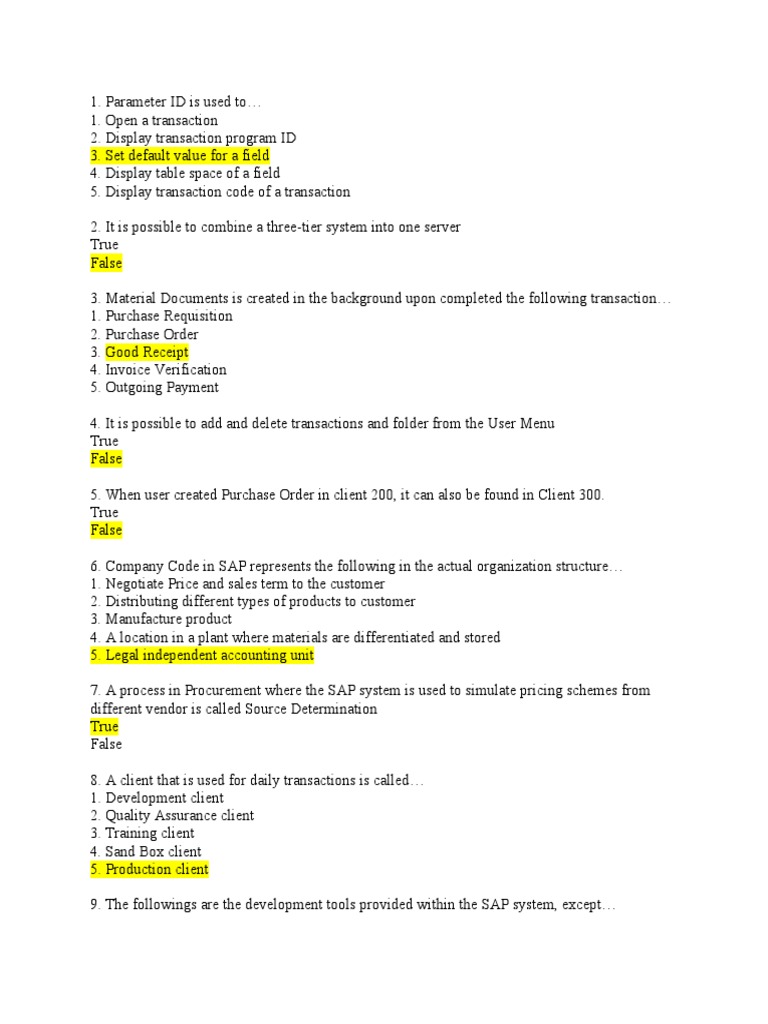 SAP Contoh Soal | PDF | Invoice | Receipt