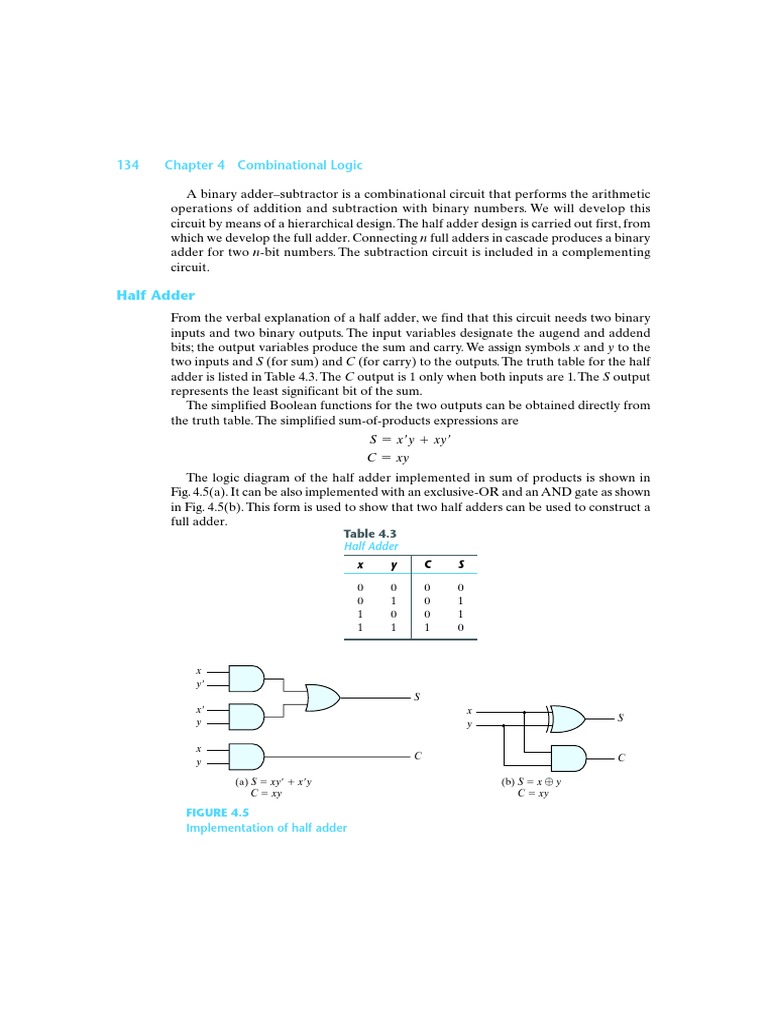 Adders Pdf Theory Of Computation Mathematical Logic