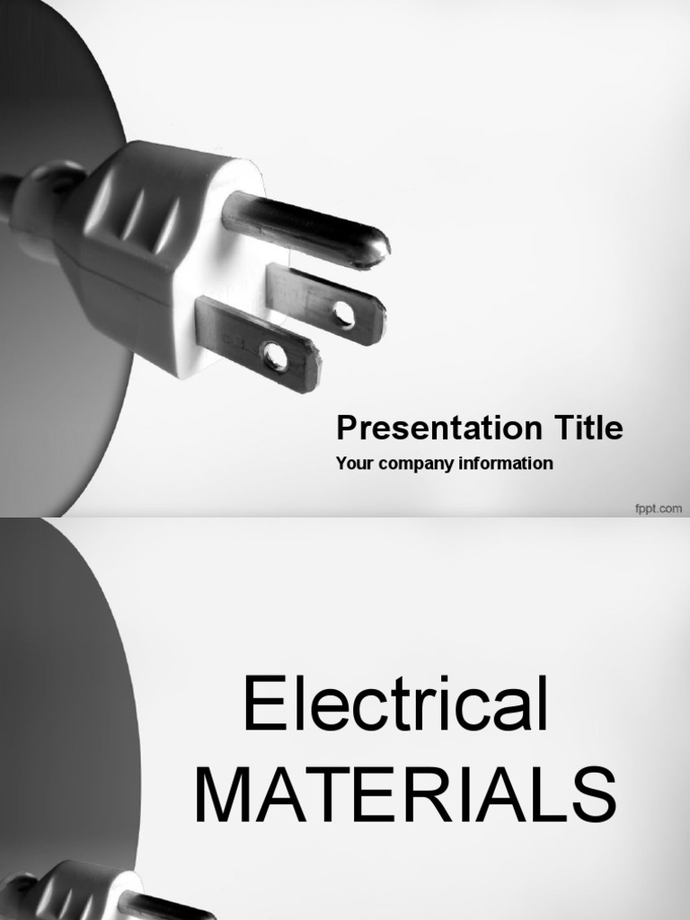 Presentation Title: Your Company Information | PDF | Electrical Wiring ...