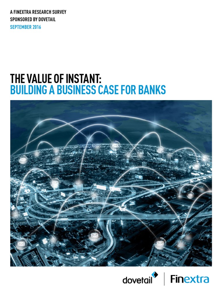 Dovetail Research - 2016 Value of Instant | PDF | Financial Technology ...