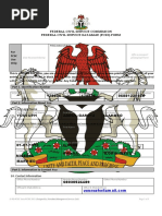 PNG Declaration Form | PDF