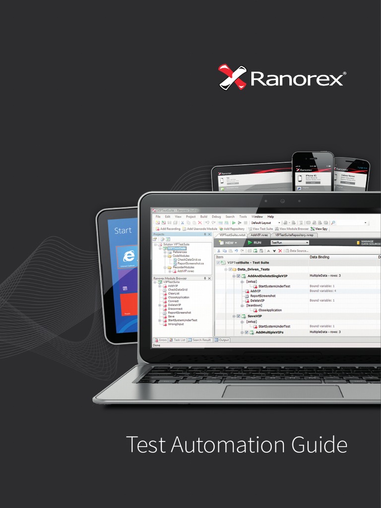 Ranorex-Tutorial.pdf | Computing | Technology